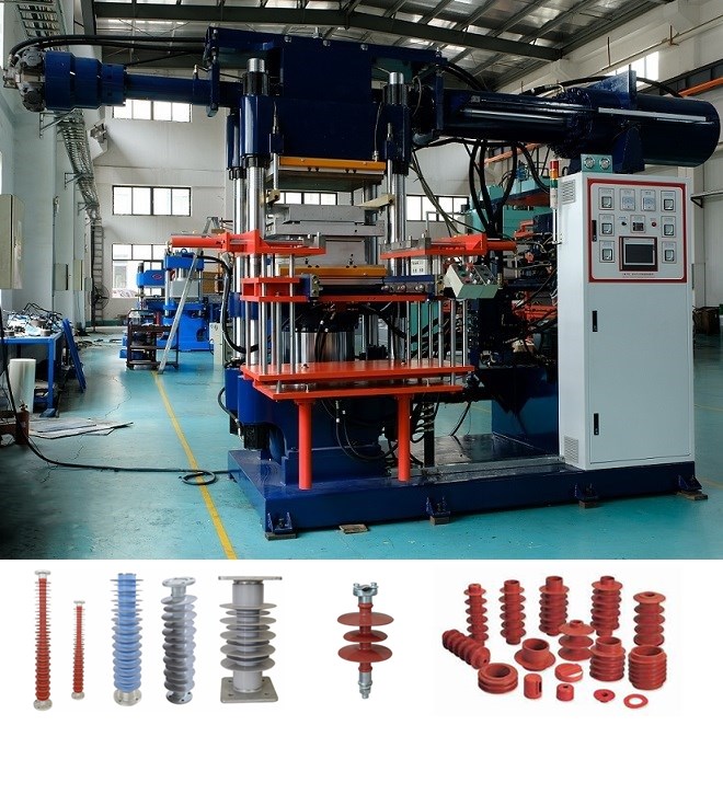 Horizontal Silicone Injection Molding Machine for making insulator