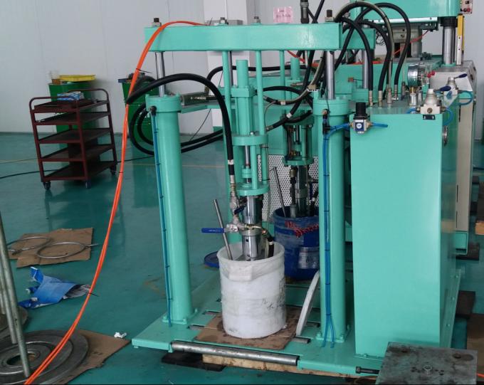 High Efficiency Silicone Injection Machine , Vertical Silicone Molding ...
